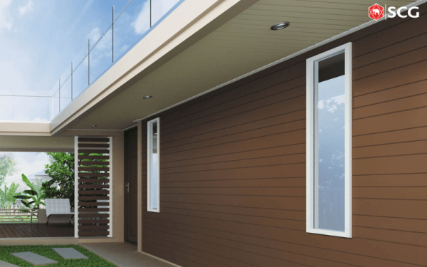 Tấm xi măng giả gỗ ốp tường, lót sàn, ốp trần SCG Smartwood