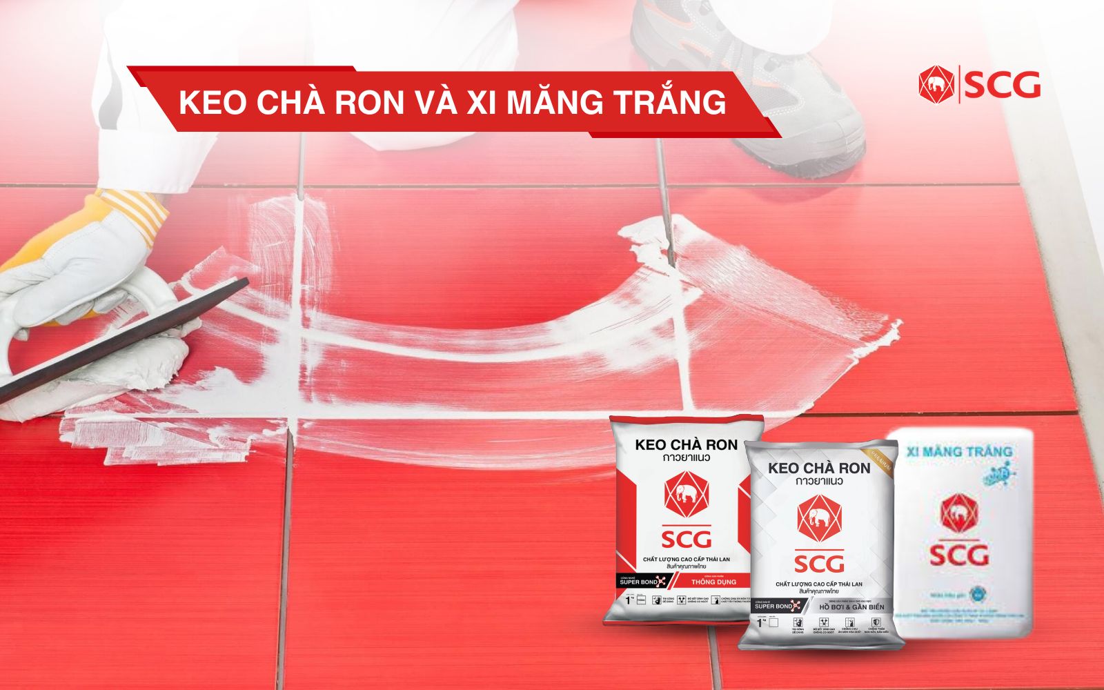 Sự khác biệt giữa keo chà ron và xi măng trắng